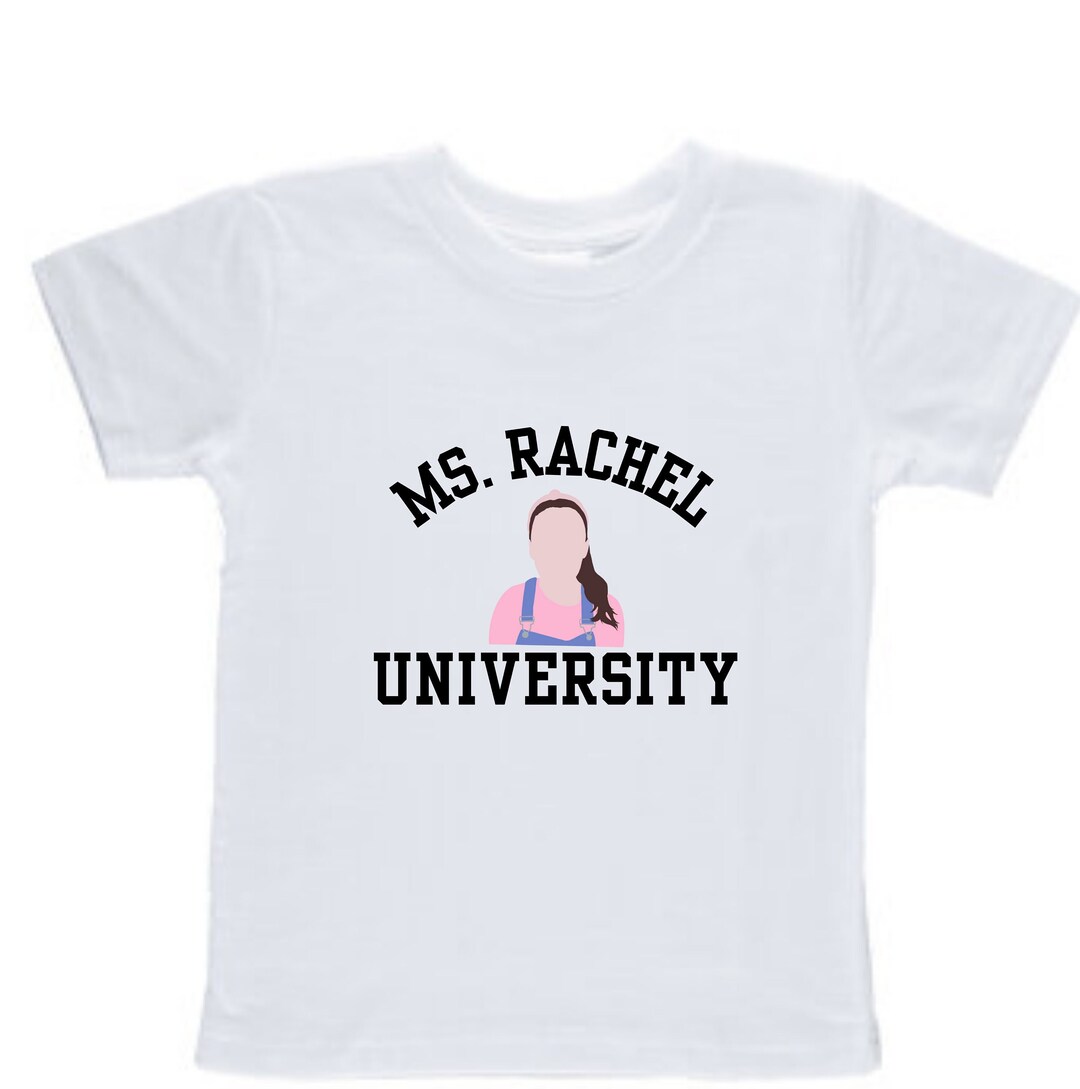 Ms Rachel University Ms Rachel Toddler Shirt - Etsy Australia