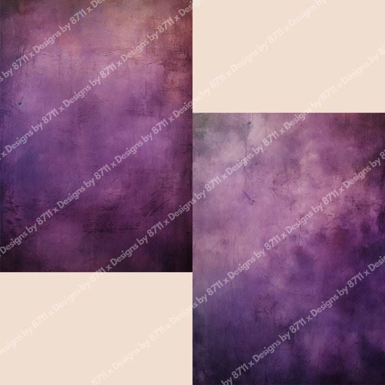 Purple Studio Backdrop - Digital Portrait Background, Instant Download ...