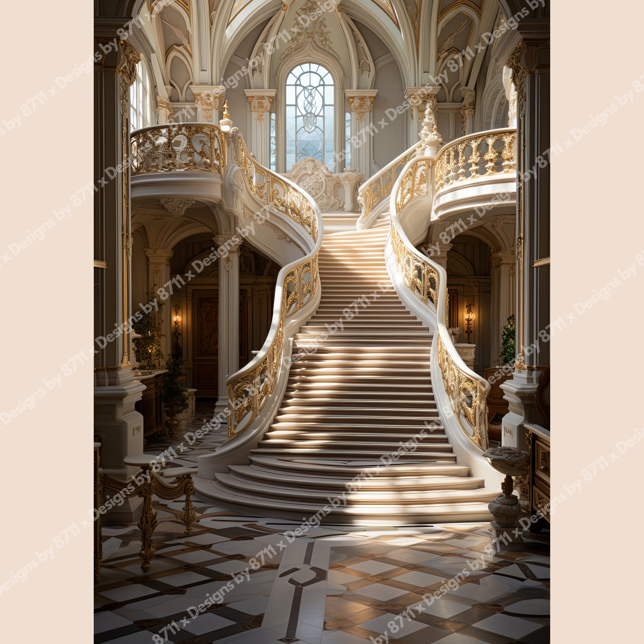 Grand Entry Digital Backdrops Maternity Backdrop Overlays Photography ...