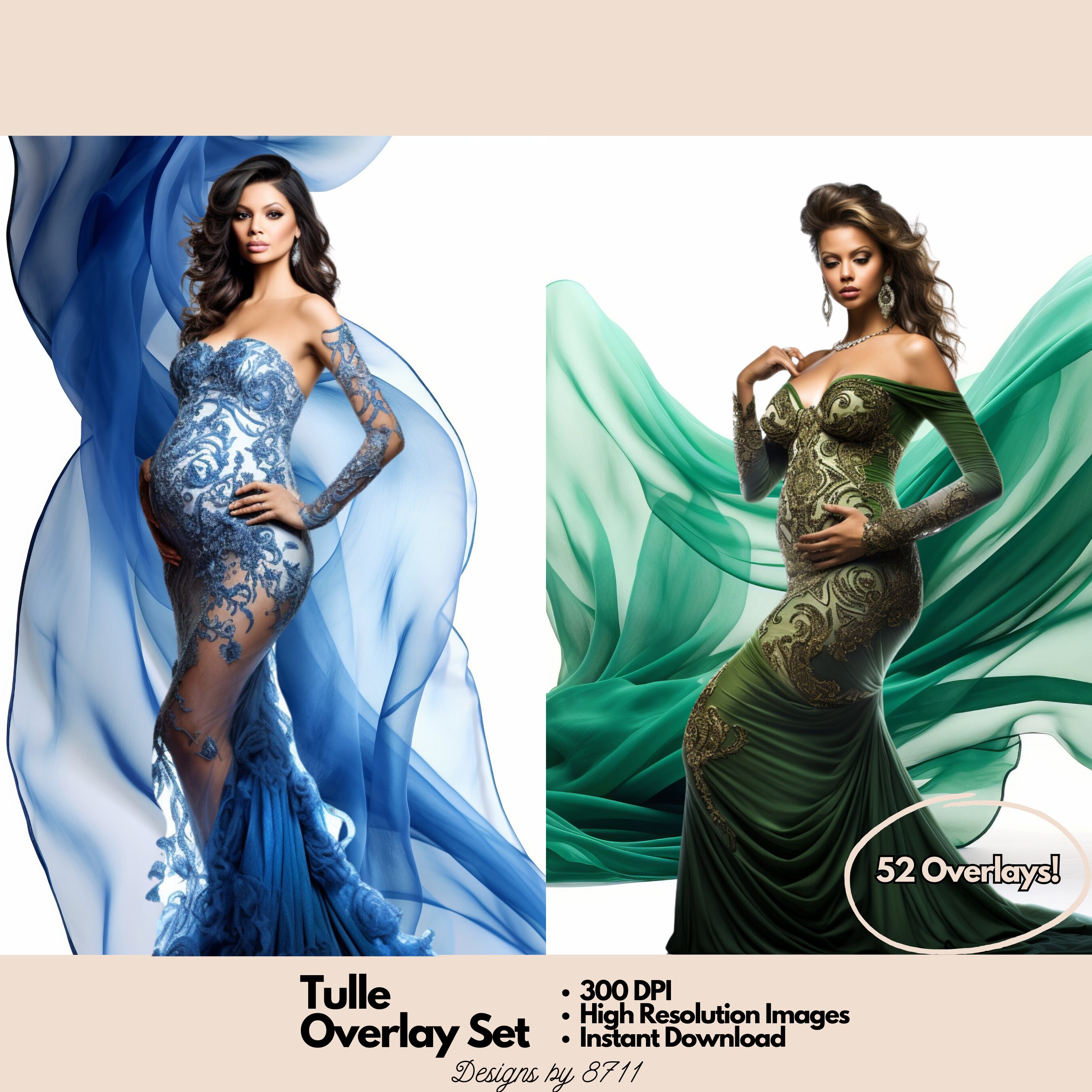 52 Tulle Overlays Photoshop Veil Digital Flying Tulle Veil Overlays ...