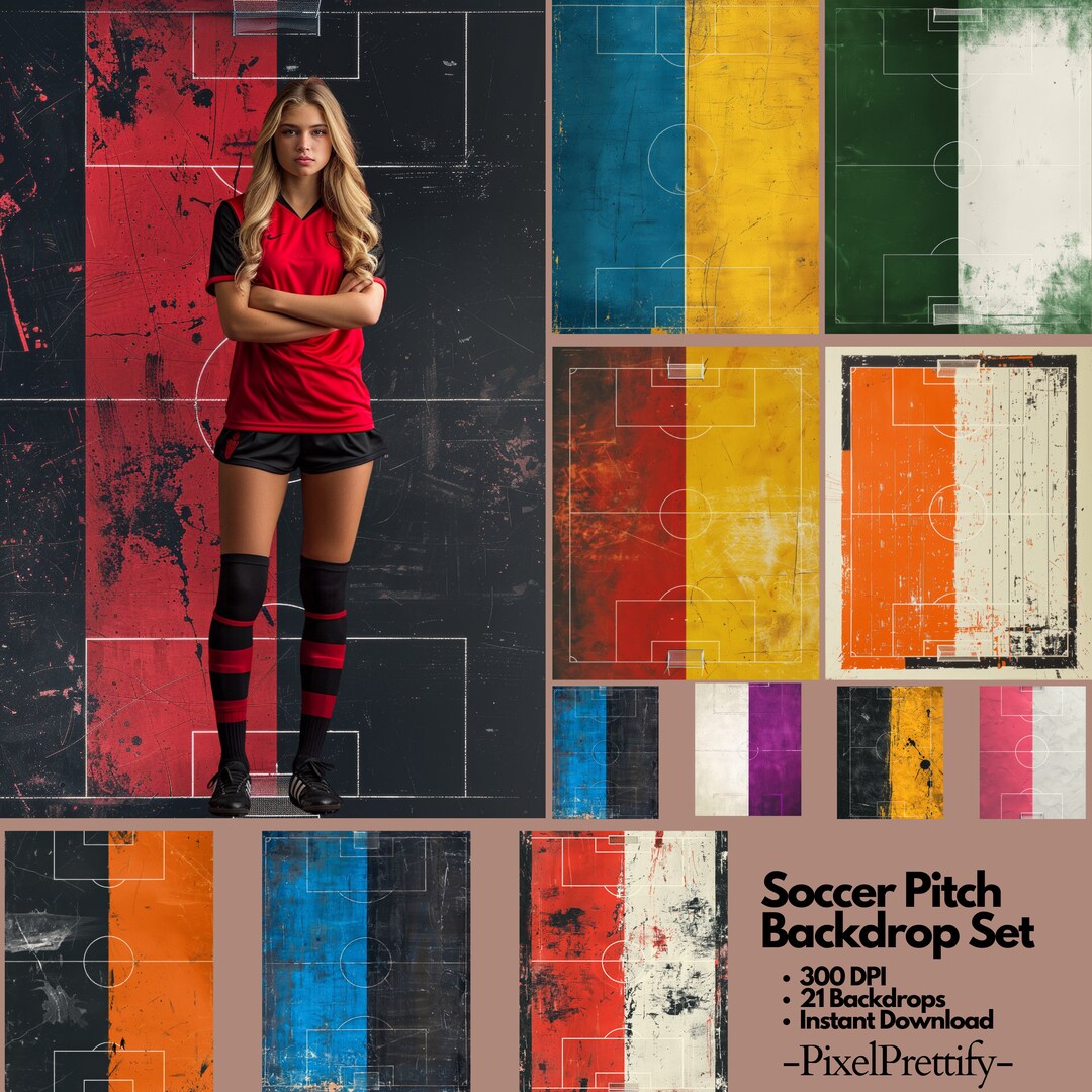 21 Soccer Digital Backdrops for Sports Photography | Football ...