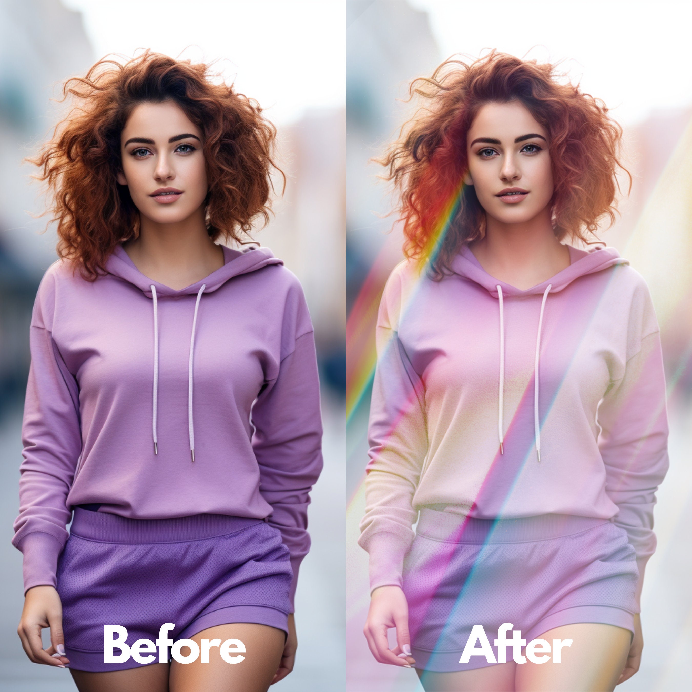 Prism Overlays, Crystal Light Overlays, Rainbow Light Leaks, Creative ...