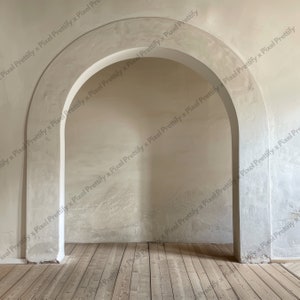 White Arch Digital Backdrops, Maternity Backdrop Overlays, Studio ...