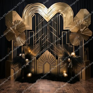 Great Gatsby Digital Backdrops, Maternity Backdrop Overlays ...