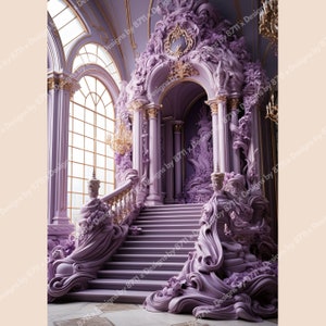 Purple Digital Backdrops Maternity Backdrop Overlays Photography ...