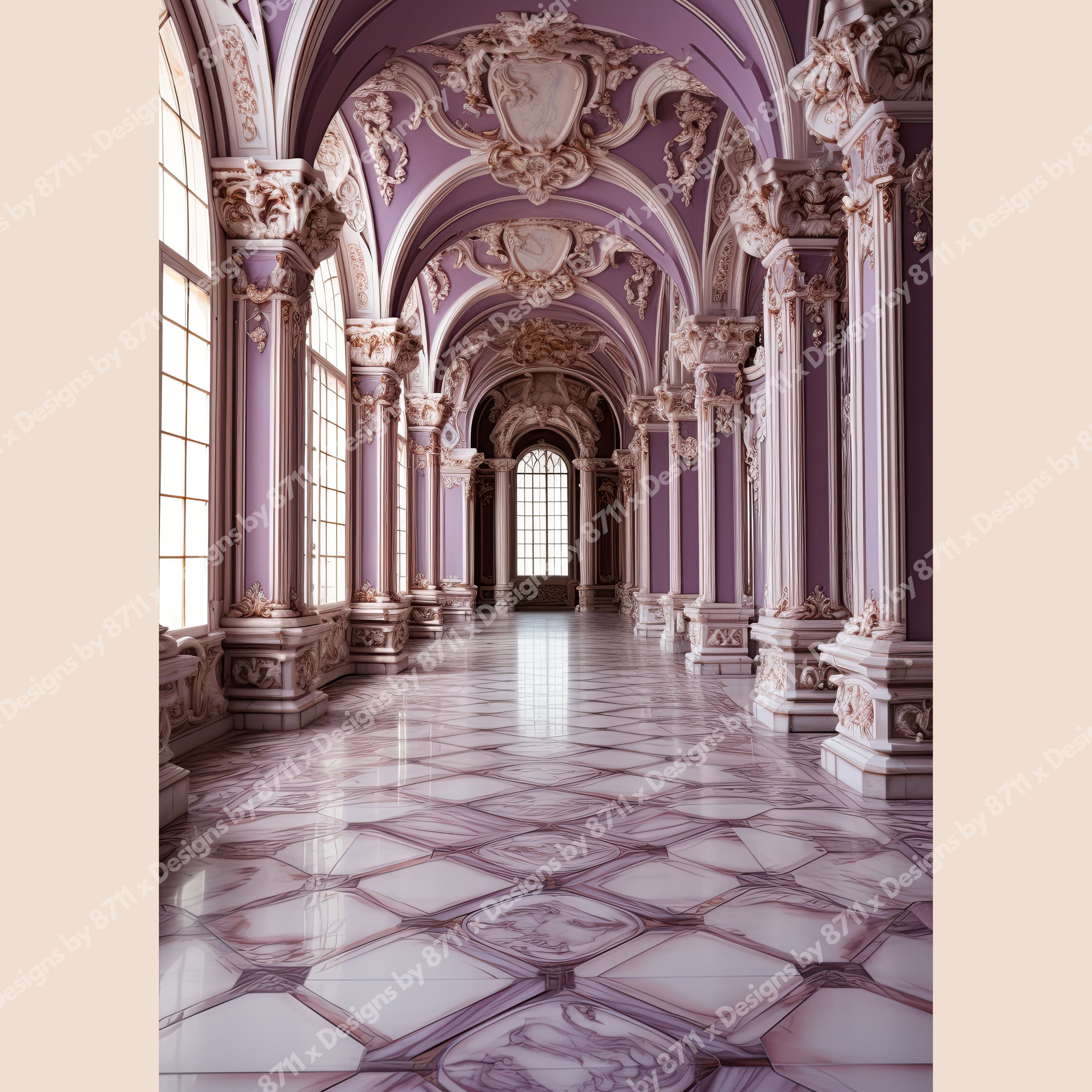 Purple Digital Backdrops Maternity Backdrop Overlays Photography ...