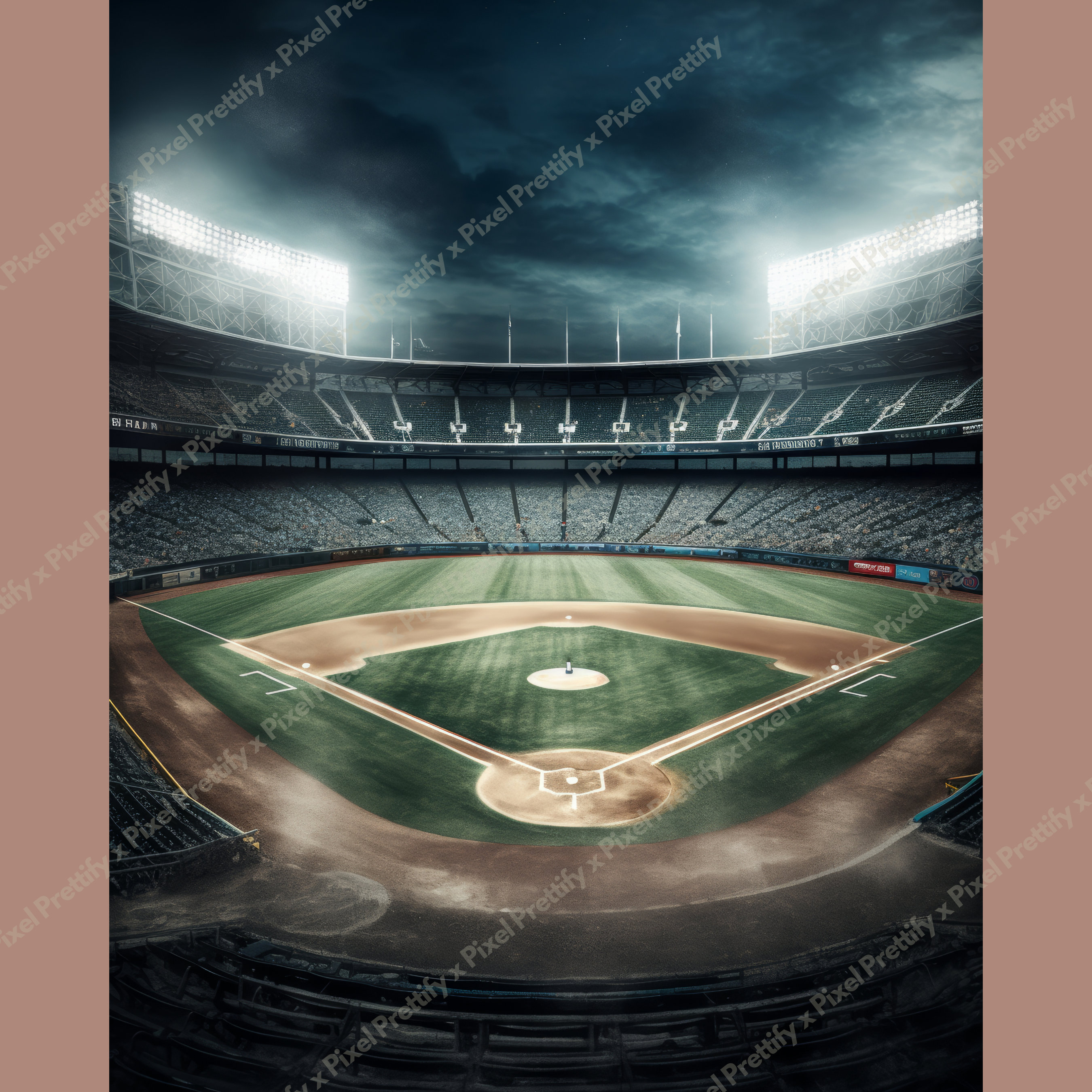 38 Baseball Digital Backdrops for Sports Photography Baseball ...
