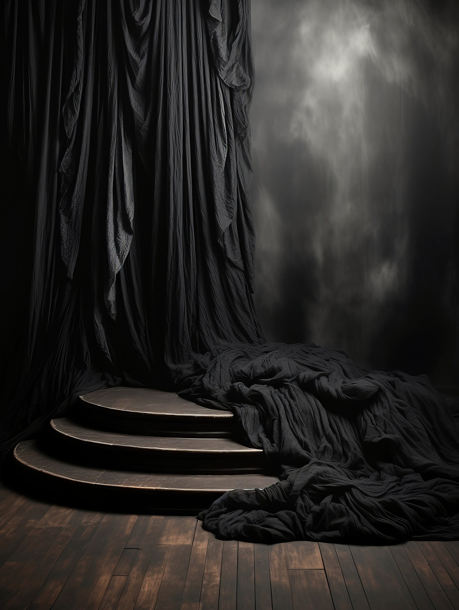 Black Curtain Digital Backdrop, Maternity Backdrop Overlays, Studio ...