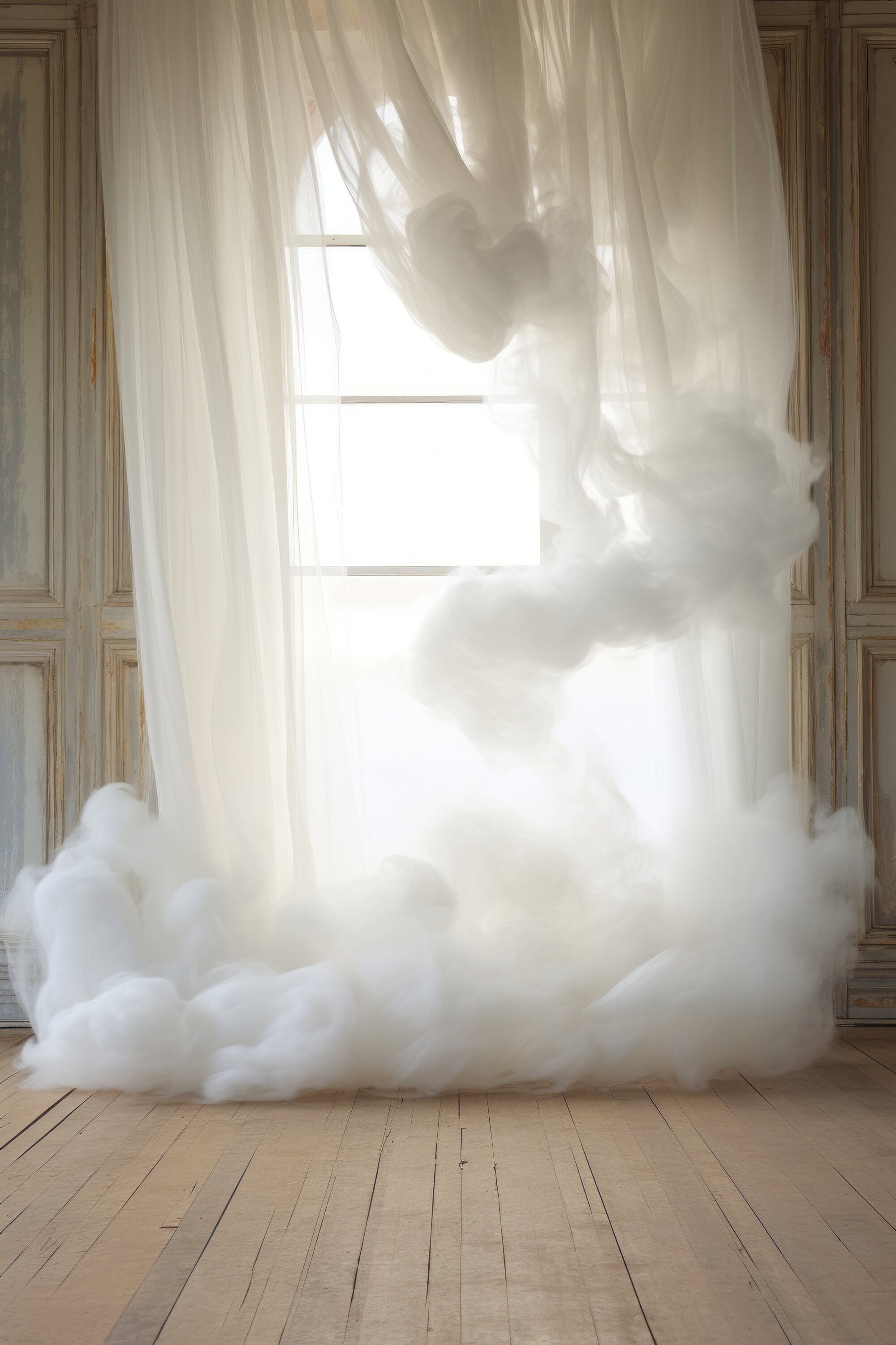 White Smoke Smoke Digital Maternity Backdrops Backgrounds Studio Art ...