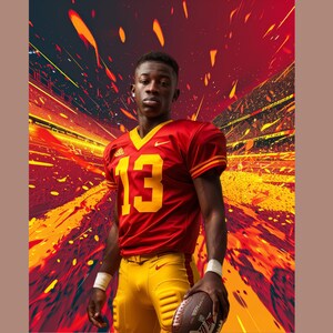 62 Football Digital Backdrops for Sports Photography Football ...