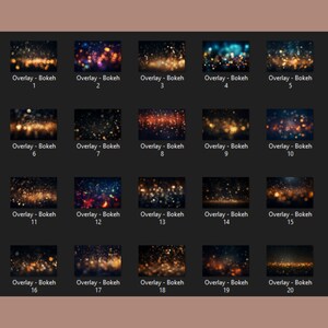 Vibrant Bokeh Overlays for Stunning Photos - Photoshop, Foreground ...