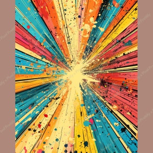 Comic Superhero Backdrops Comicbook Digital Backdrops for Portrait ...