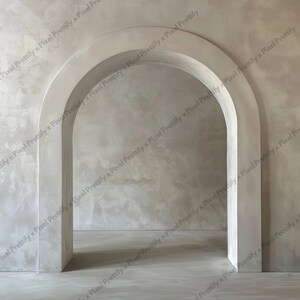 White Arch Digital Backdrops, Maternity Backdrop Overlays, Studio ...