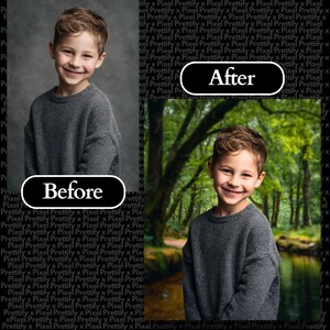 School Picture Canva Template, Back to School Photo, Senior Portrait ...