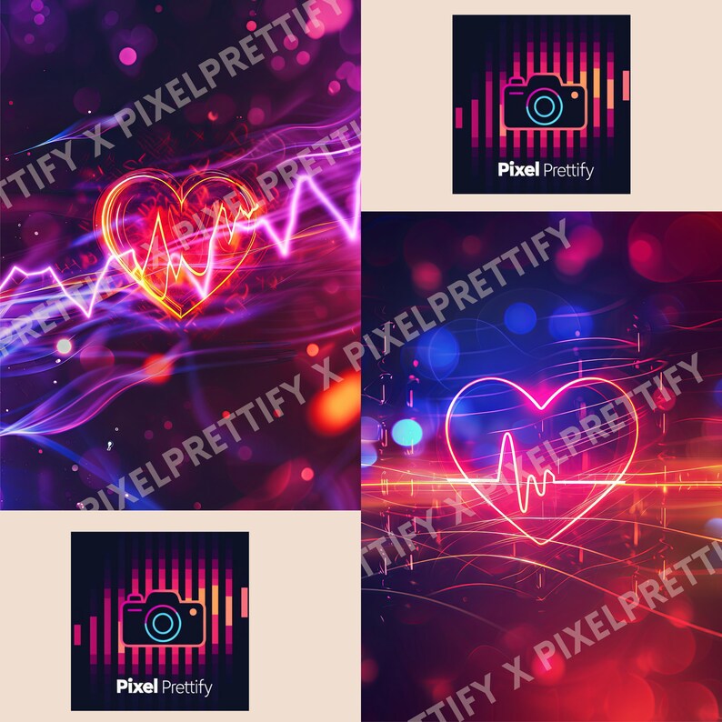 Heart Beat Studio Digital Backdrop Digital Background Vertical Portrait Background Portrait ...