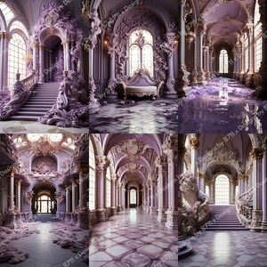 Purple Digital Backdrops Maternity Backdrop Overlays Photography ...