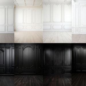 Panel Wall Digital Backdrop Set, Maternity Backdrop Overlays, Studio ...