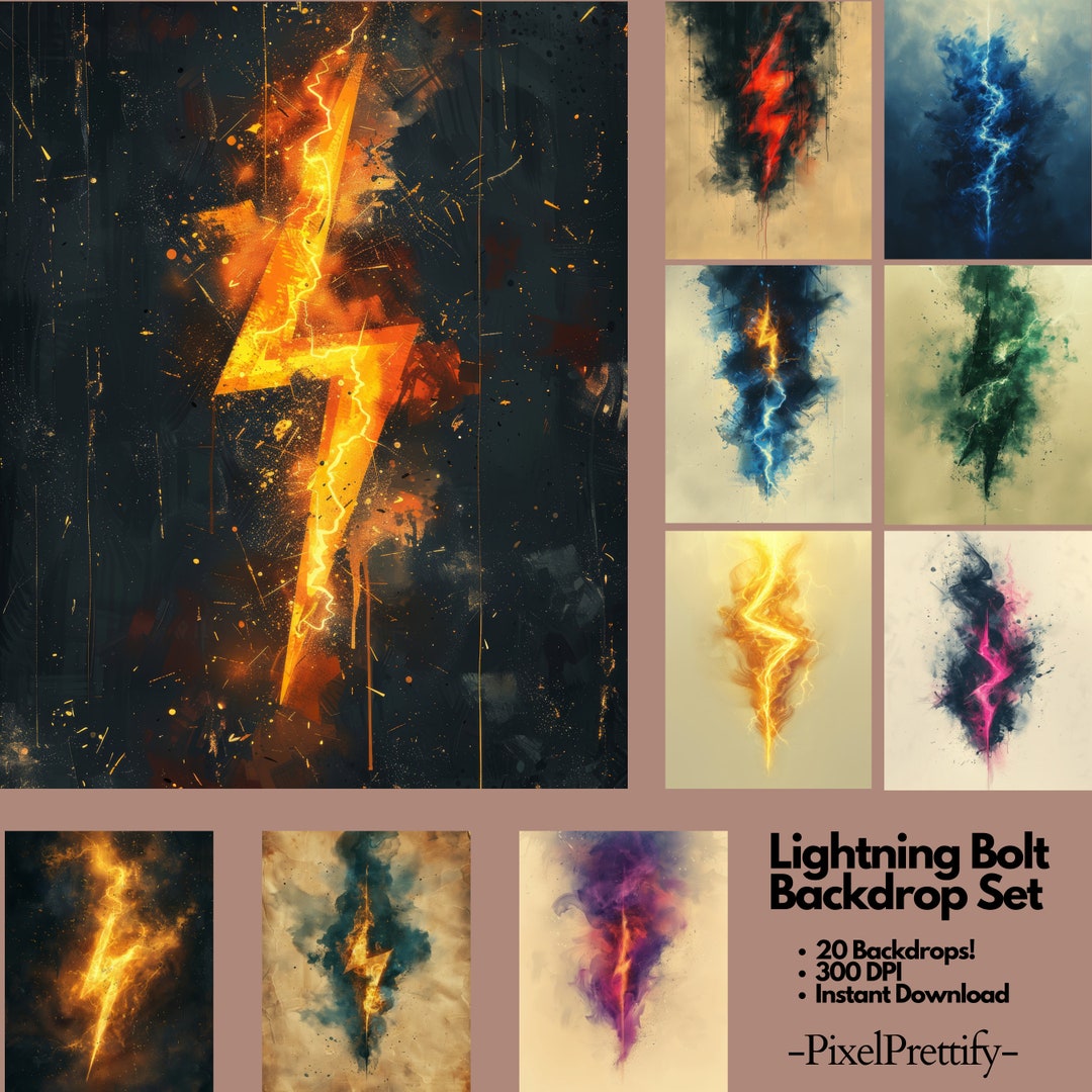 20 Lightning Digital Photography Backdrops: Perfect as Sports ...