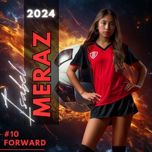 Soccer Poster & Banner Canva Template | Editable Digital Soccer ...