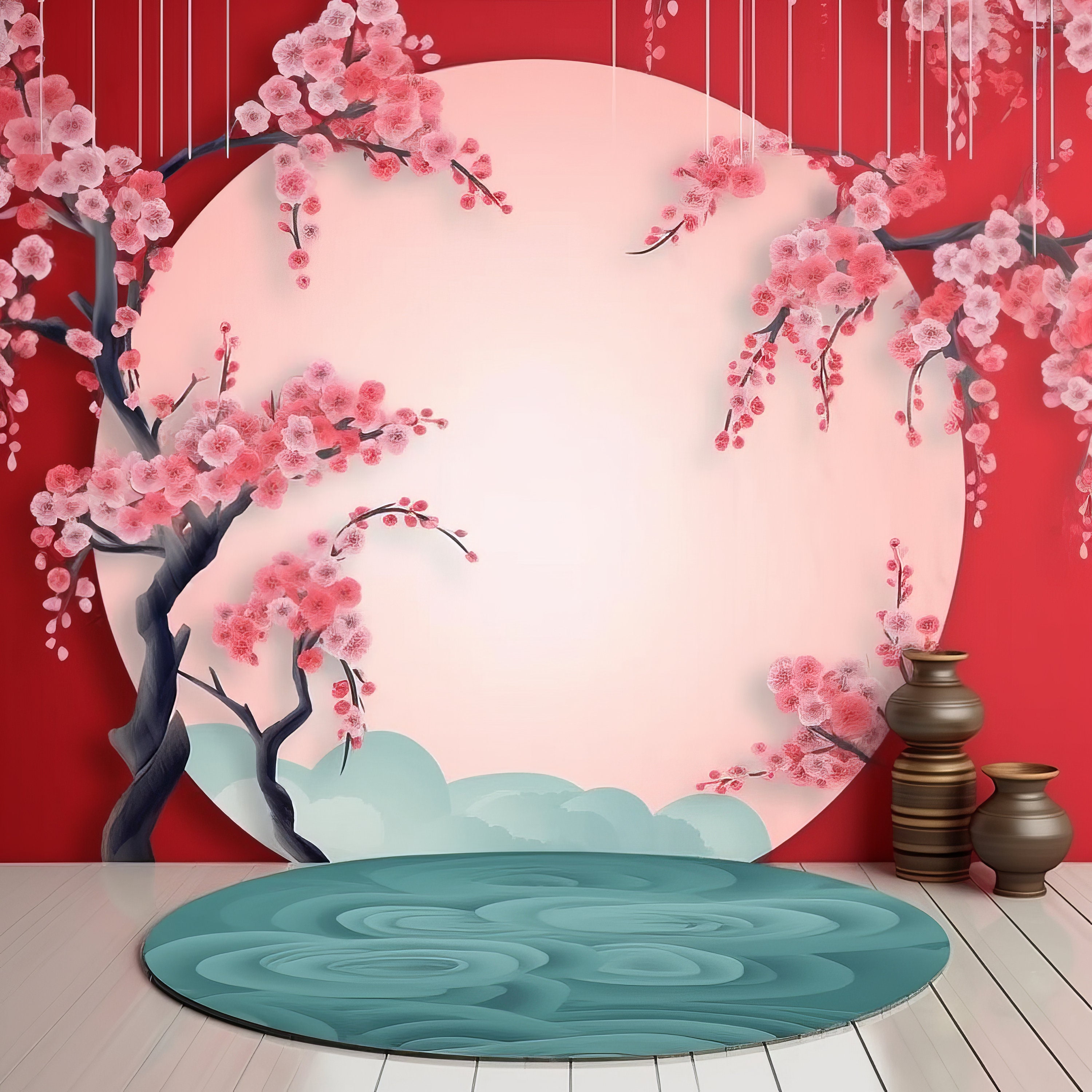 Japanese Theme Digital Backdrops Maternity Backdrop Studio Backdrop ...