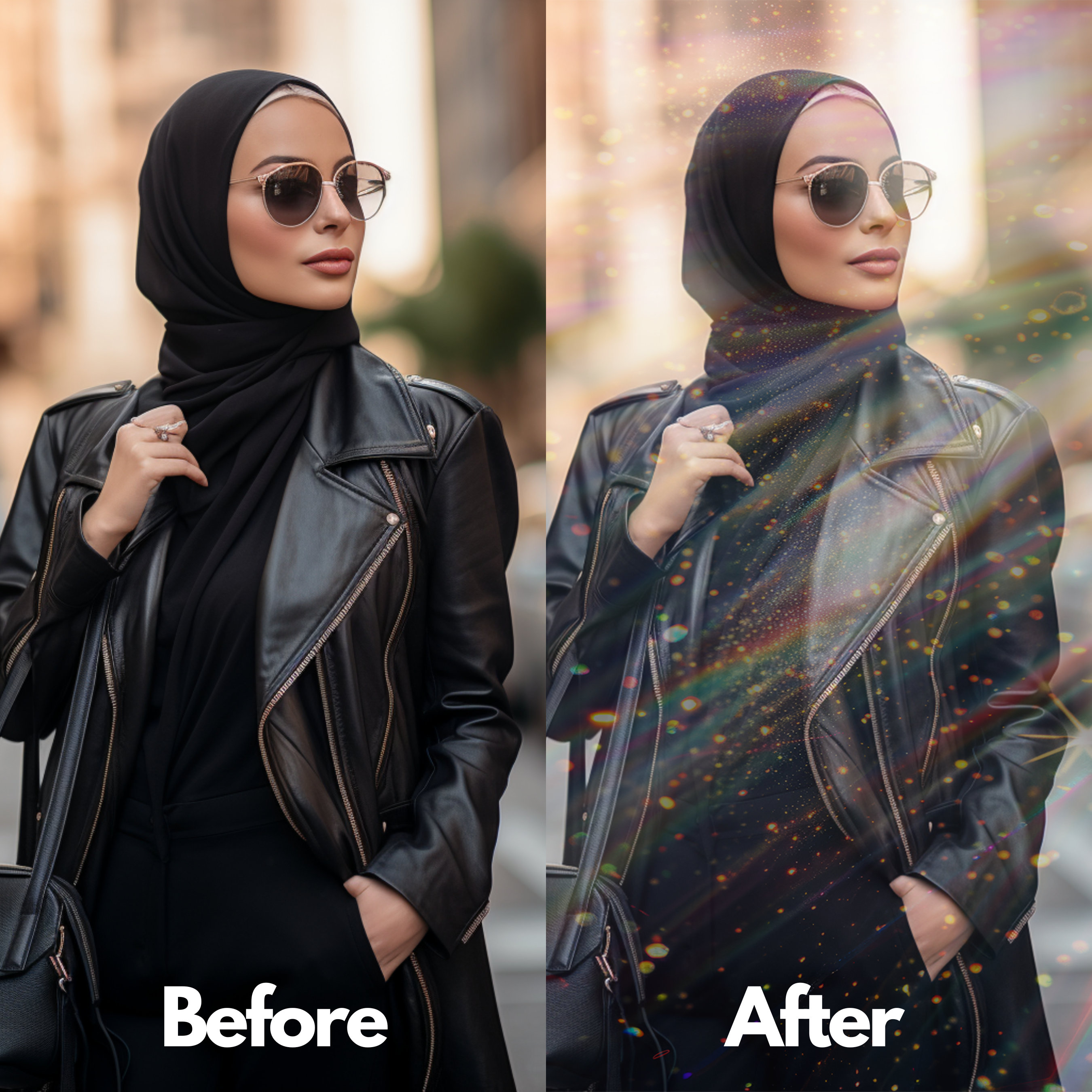 Prism Overlays, Crystal Light Overlays, Rainbow Light Leaks, Creative ...