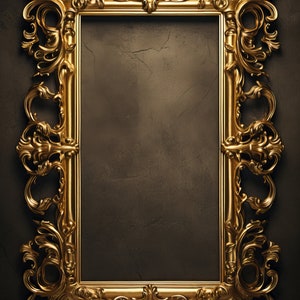 Ornate Frame Digital Backdrop Set, Maternity Backdrop Overlays, Studio ...