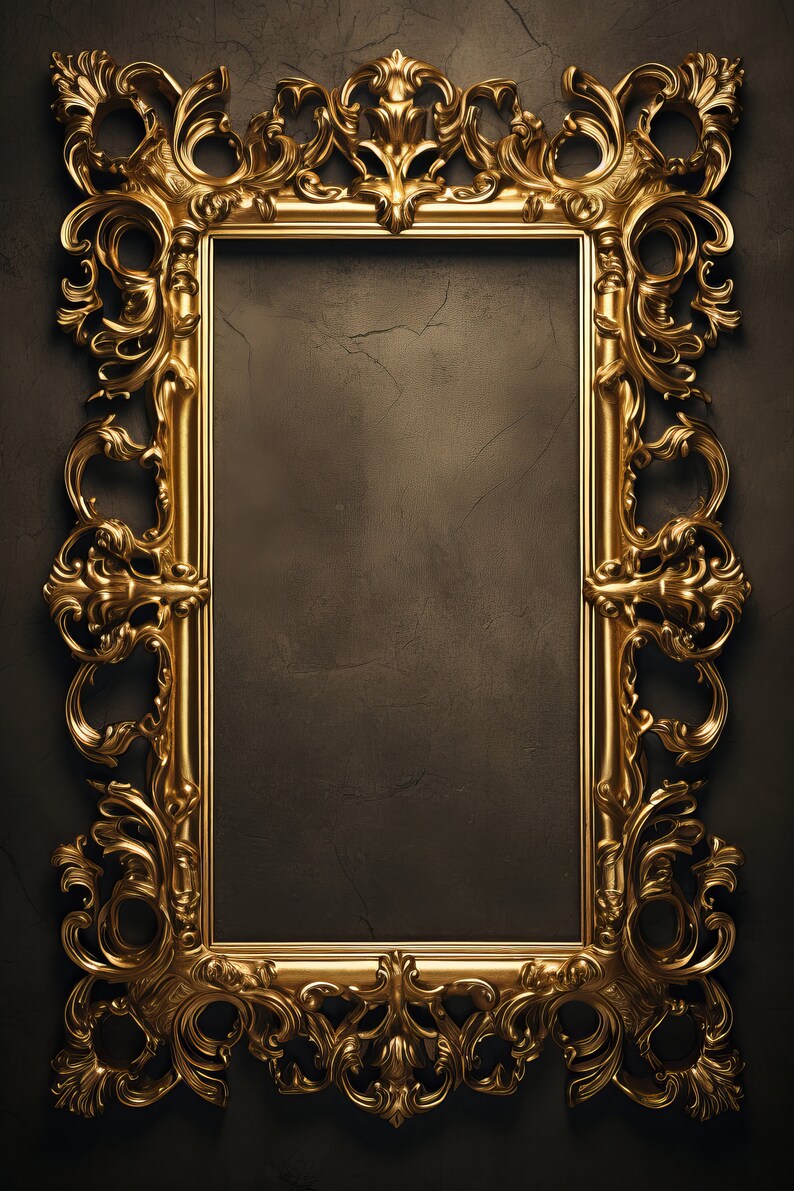 Ornate Frame Digital Backdrop Set, Maternity Backdrop Overlays, Studio ...