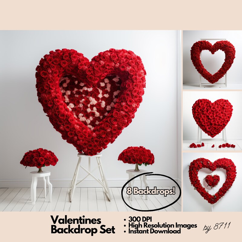 Valentines Backdrop - Etsy