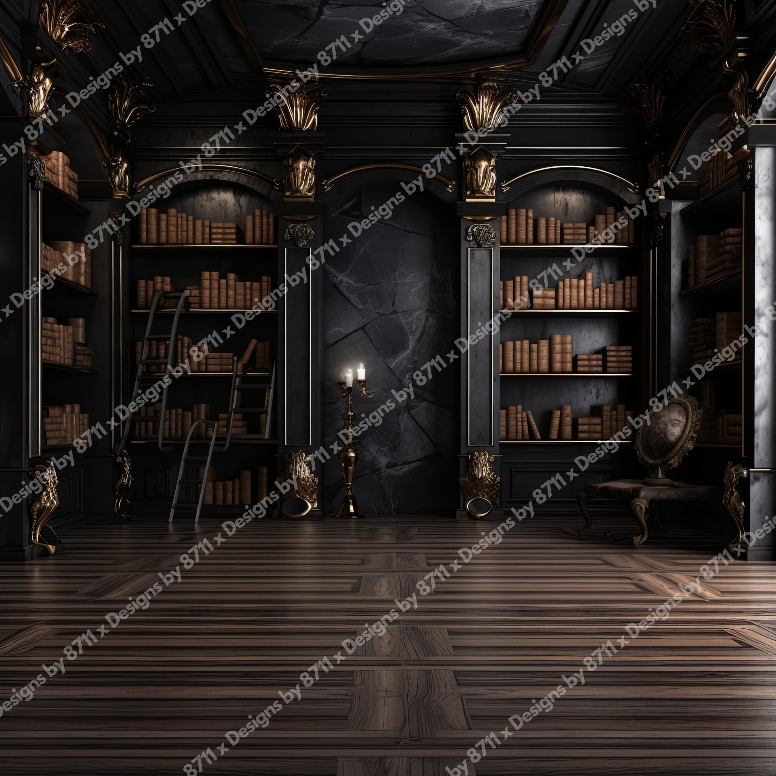 Library Digital Backdrops Maternity Backdrop Overlays Photography ...