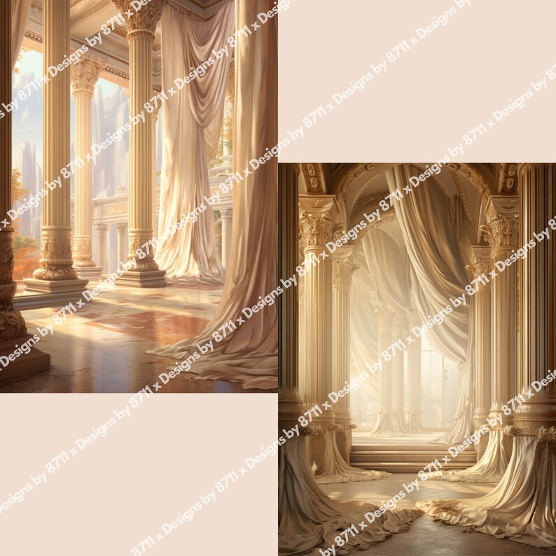 Drape Column Digital Backdrops Maternity Backdrop Overlays Photography ...