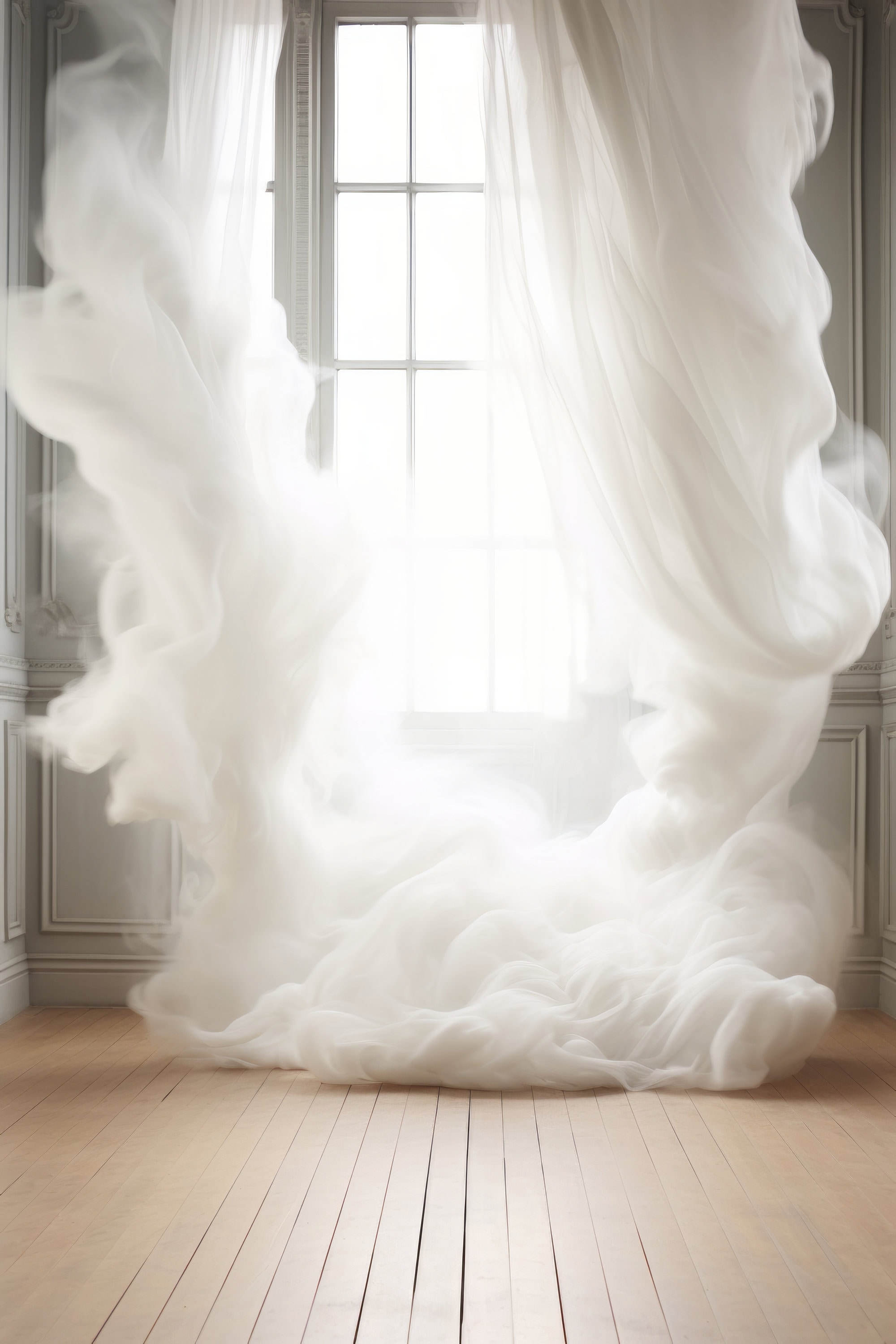 White Smoke Smoke Digital Maternity Backdrops Backgrounds Studio Art ...