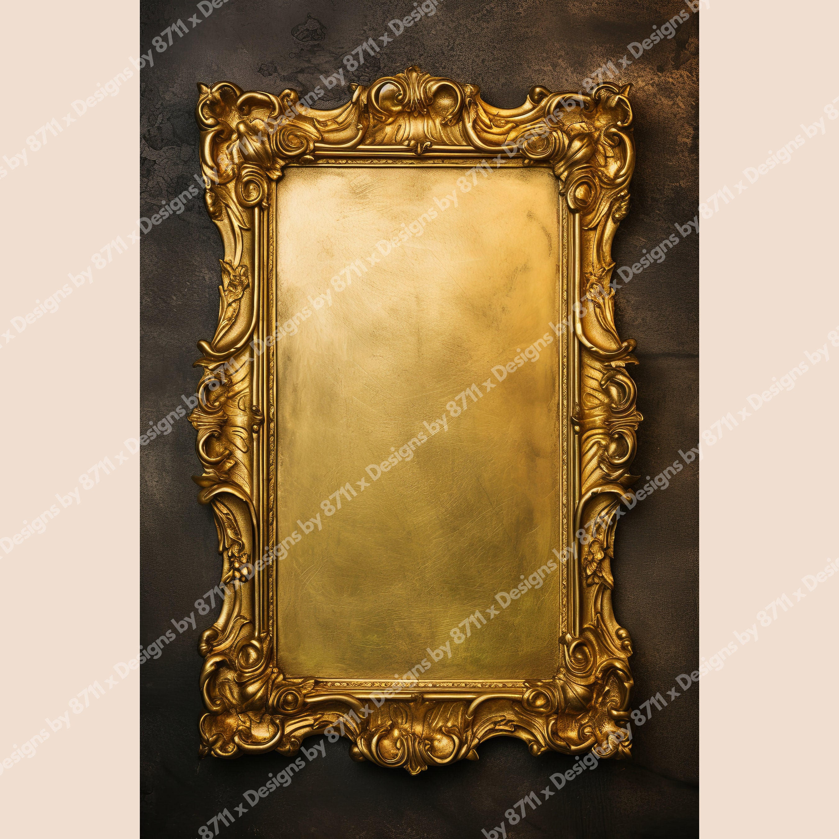 Ornate Frame Digital Backdrop Set #2, Maternity Backdrop Overlays ...
