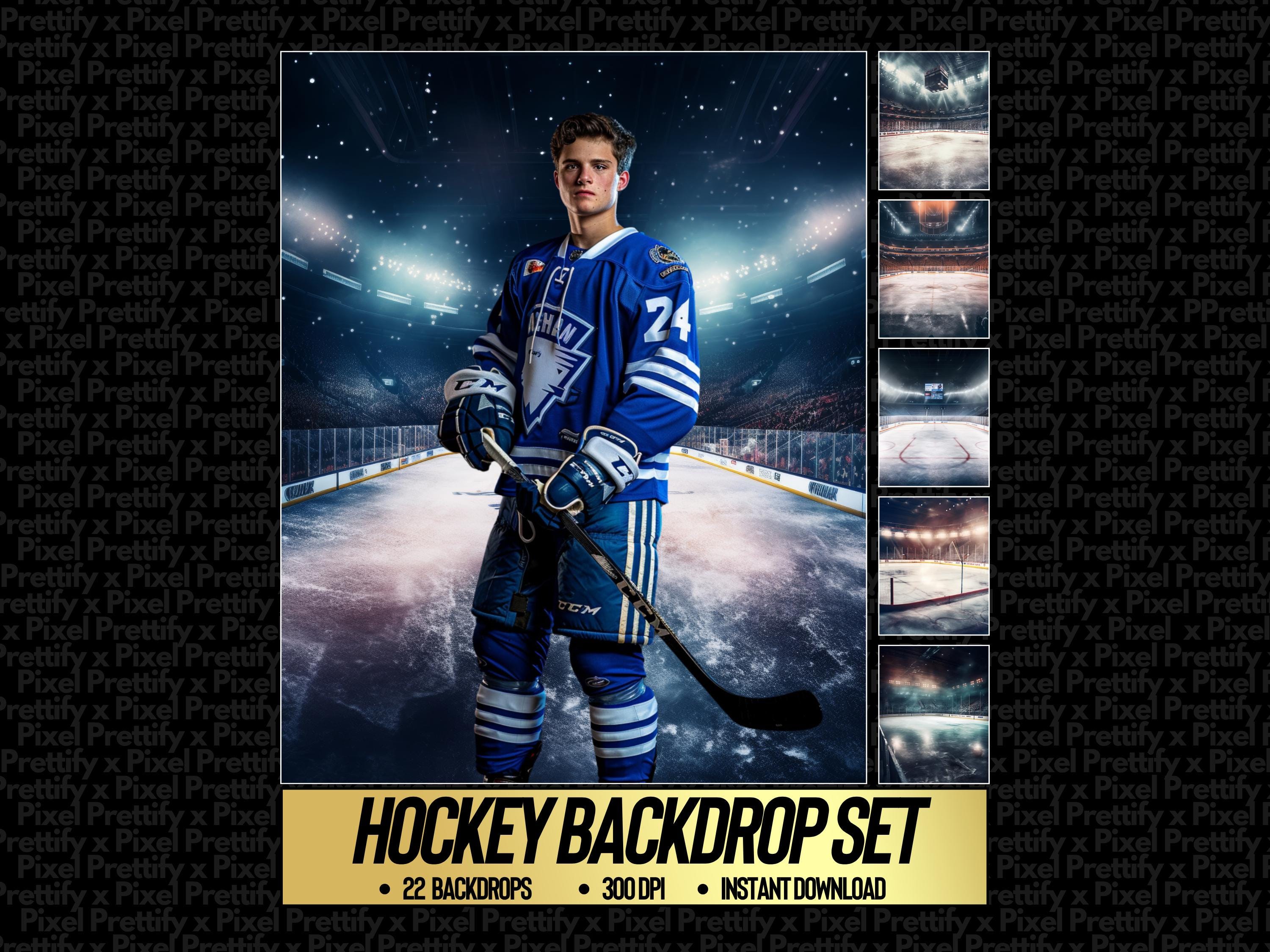 22 Hockey Digital Backdrops for Sports Photography | Hockey Background ...