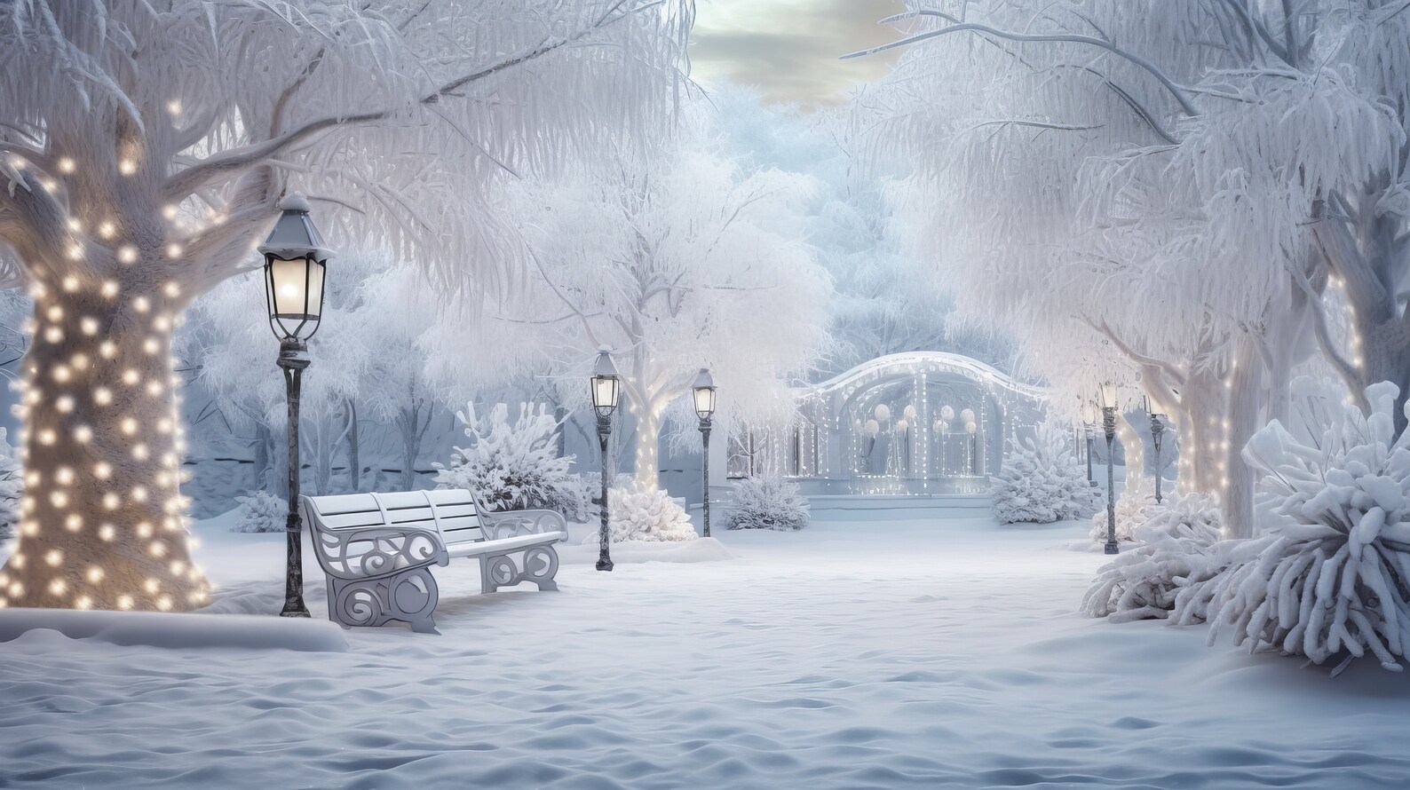 Winter Wonderland Digital Backdrop Set, Maternity Backdrop Overlays ...