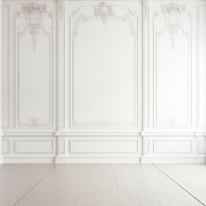 Panel Wall Digital Backdrop Set, Maternity Backdrop Overlays, Studio ...