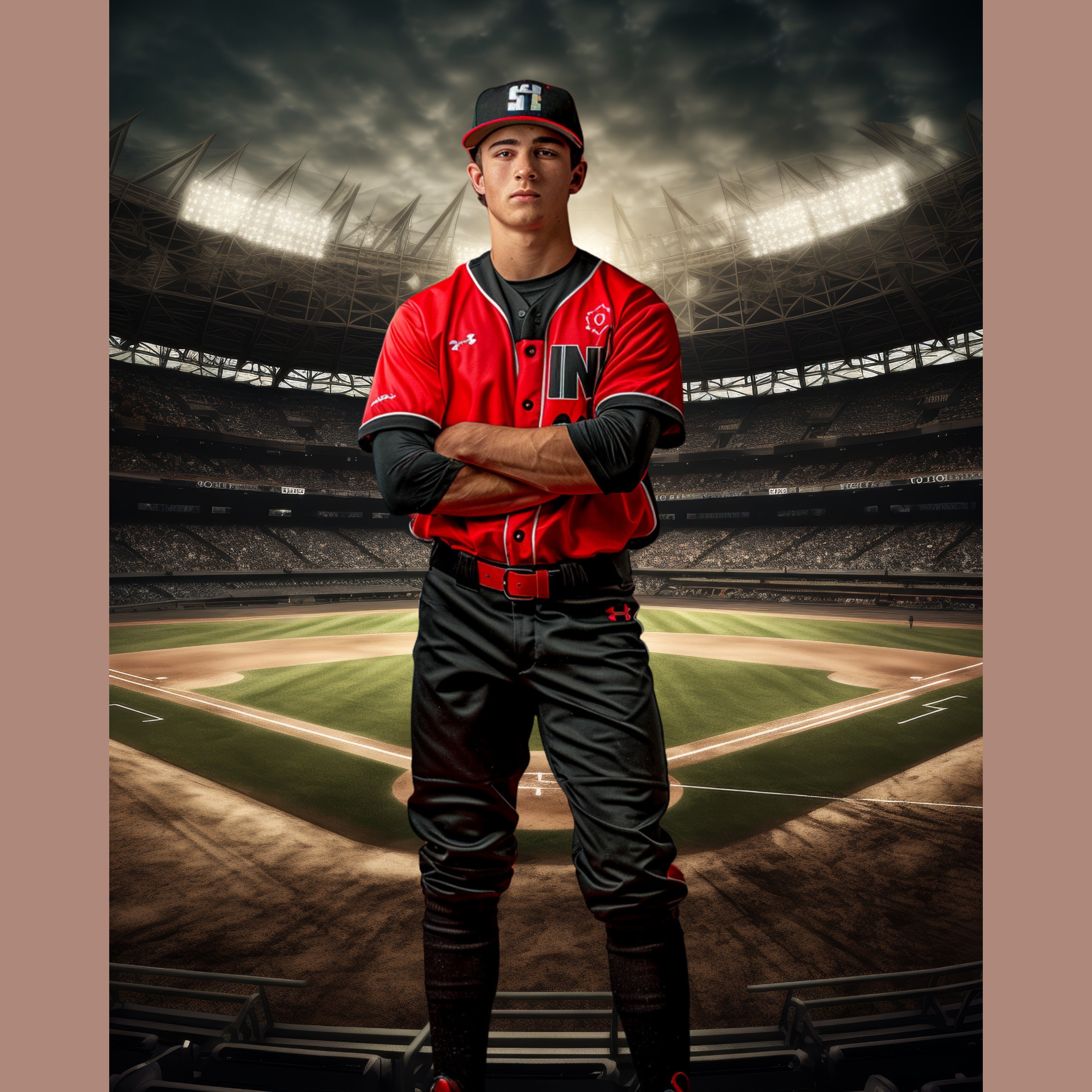38 Baseball Digital Backdrops for Sports Photography Baseball ...