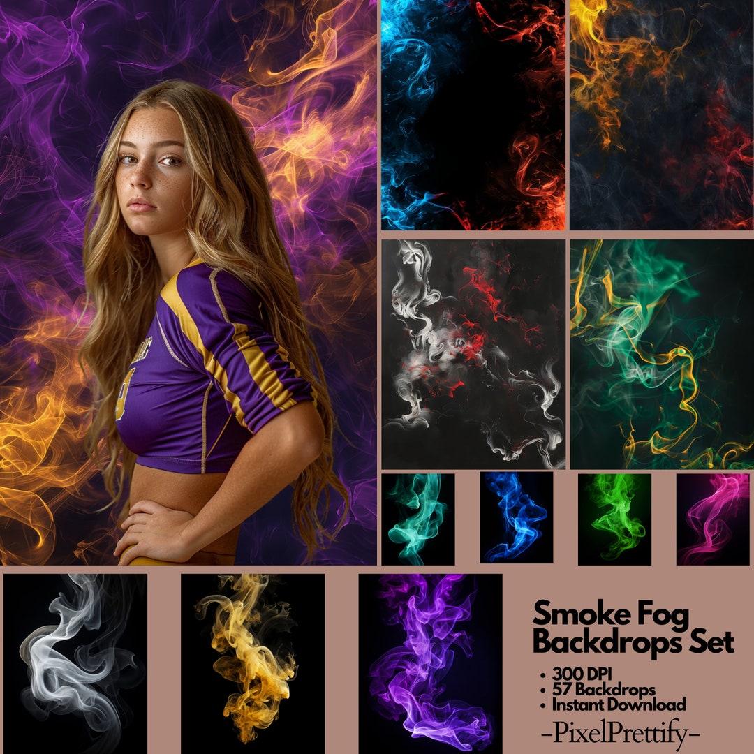 57 Smoke Fog Digital Photography Backdrops: Perfect as Sports ...