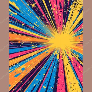 Comic Superhero Backdrops Comicbook Digital Backdrops for Portrait ...