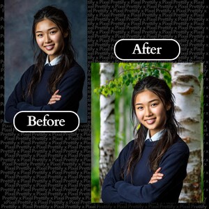 School Picture Canva Template, Back to School Photo, Senior Portrait ...