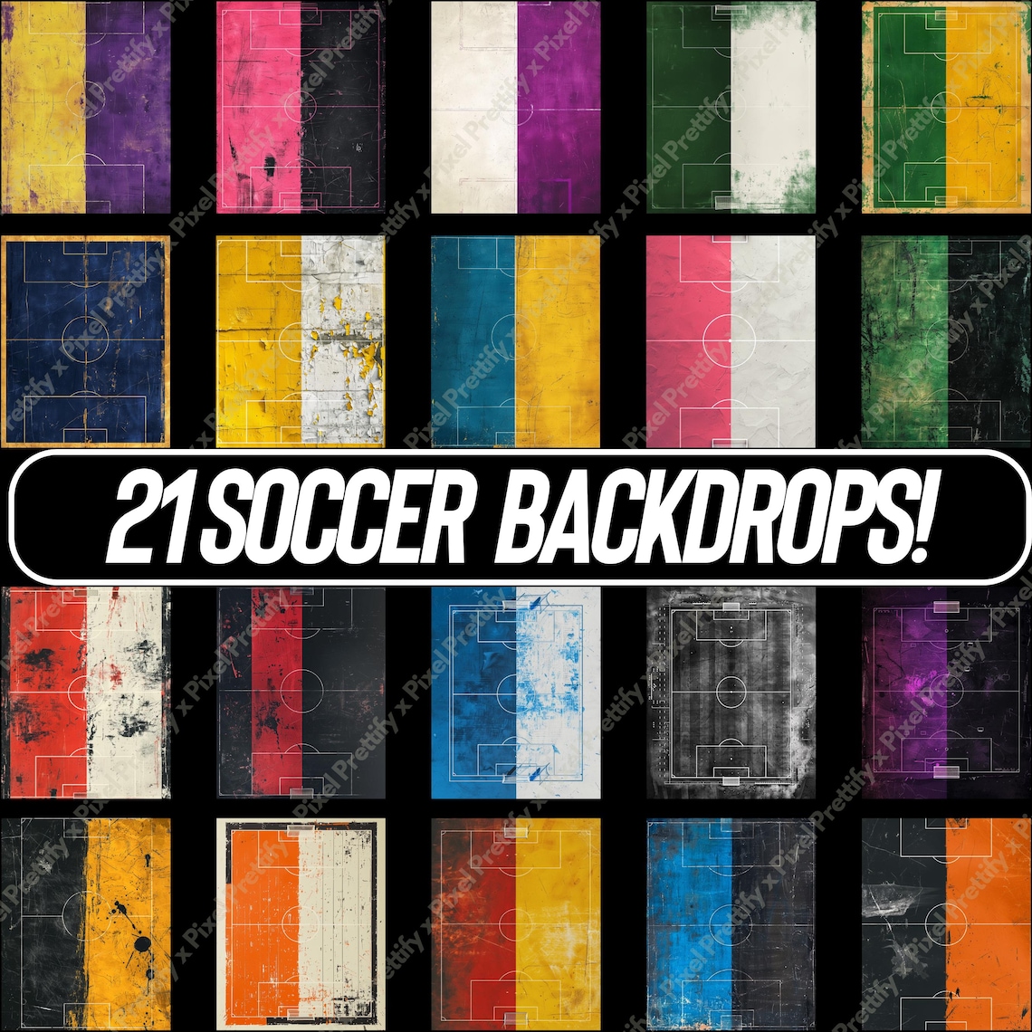 21 Soccer Digital Backdrops for Sports Photography | Football ...