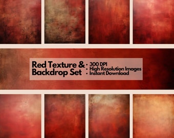 Red Velvet Room Digital Background, Maternity and Portrait Backdrop for ...