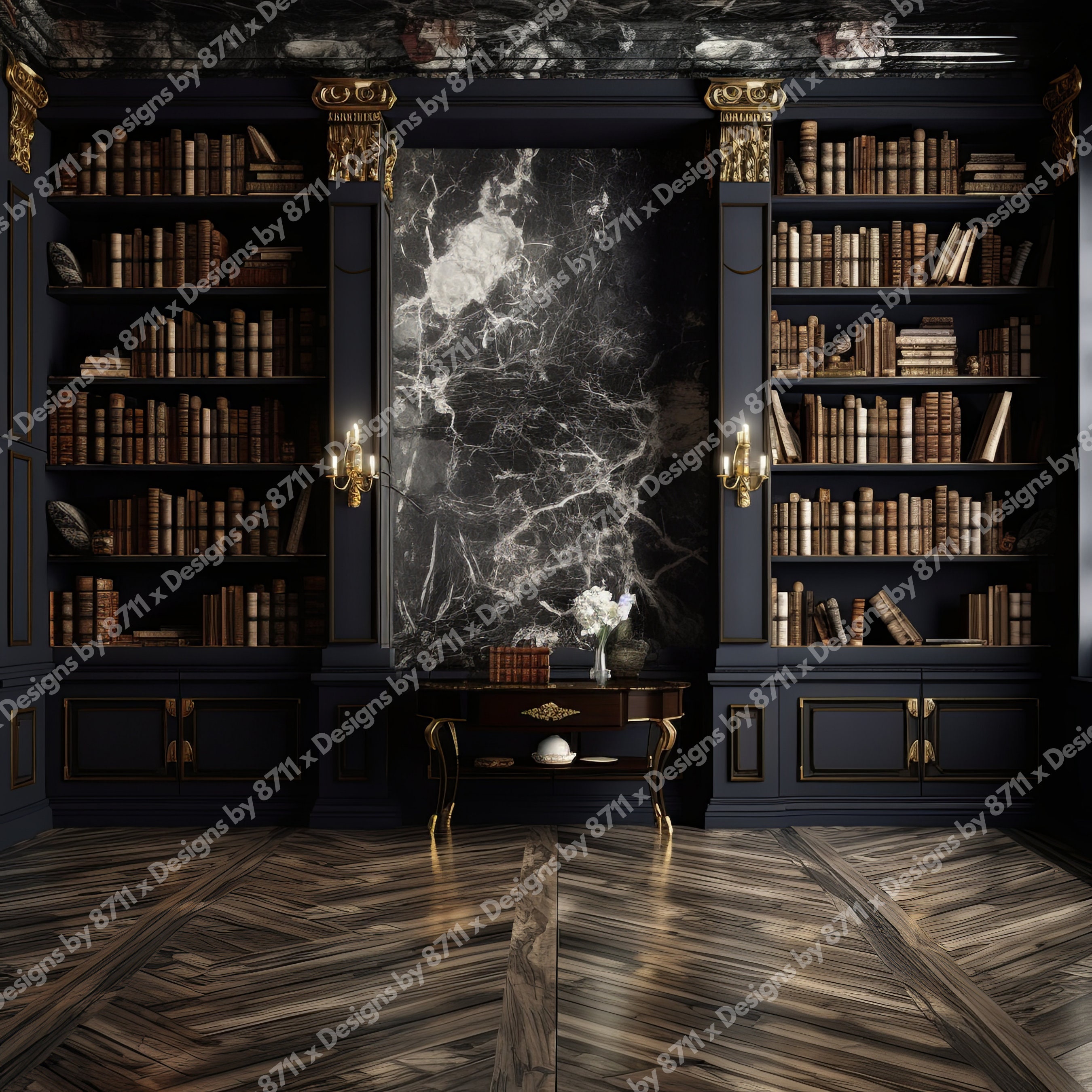 Library Digital Backdrops Maternity Backdrop Overlays Photography ...