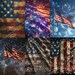 4th of July Digital Backdrops 32 American Flag Backgrounds Independence ...