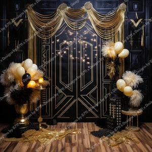 Great Gatsby Digital Backdrops, Maternity Backdrop Overlays ...