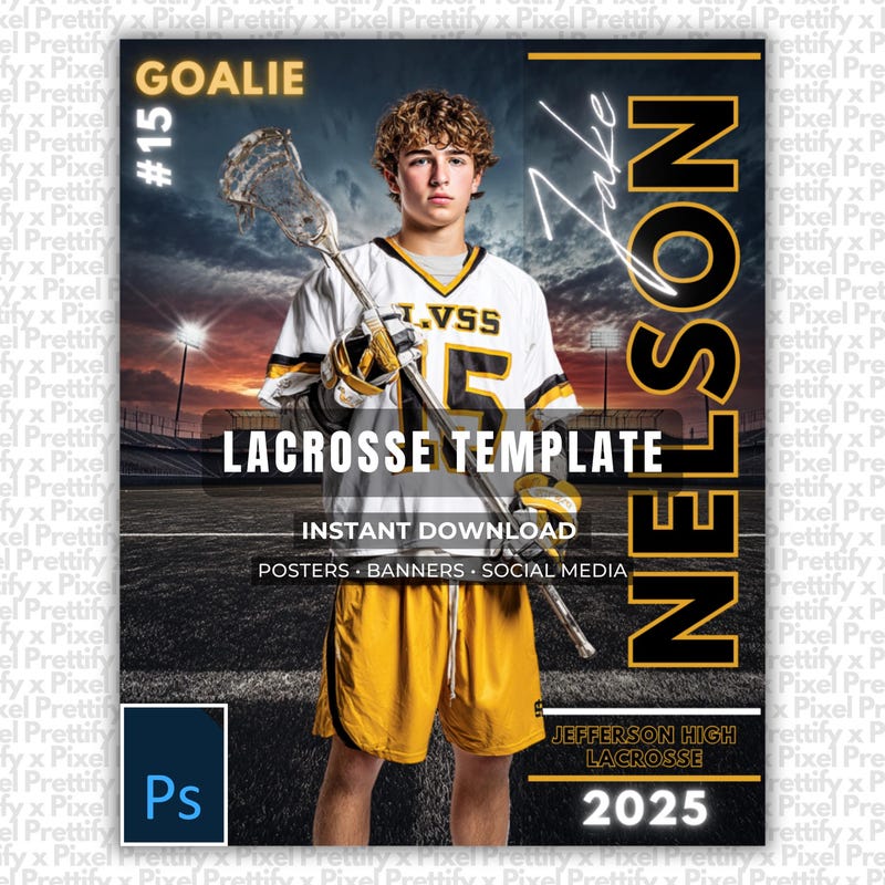 Custom Player Posters Psd - Etsy