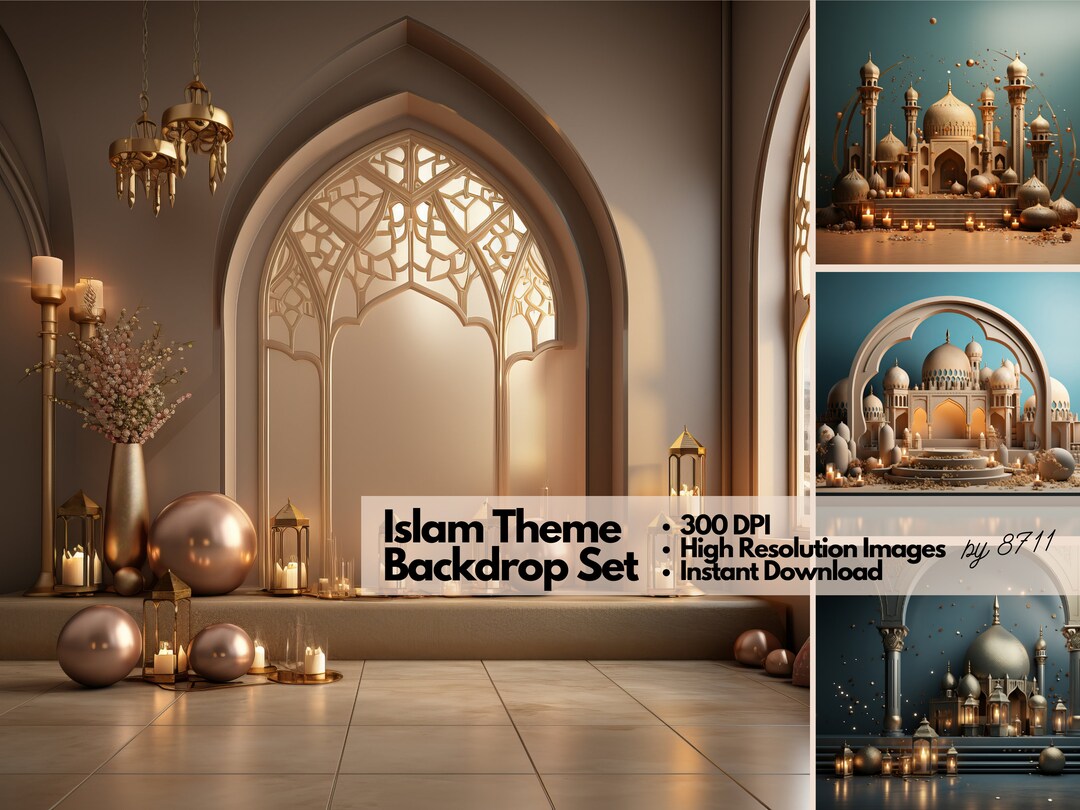 Islam Digital Backdrops, Maternity Backdrop Overlays, Photography ...