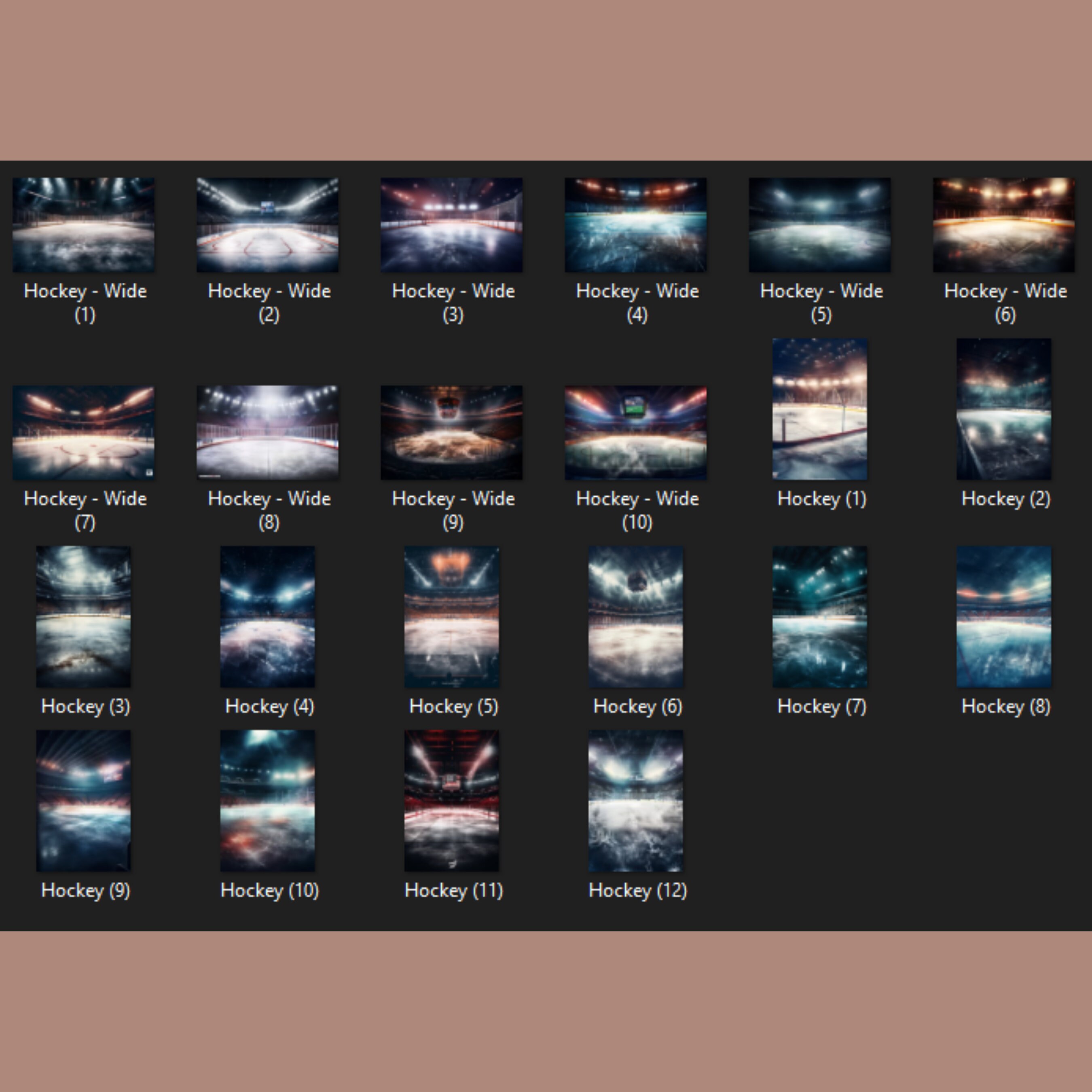 22 Hockey Digital Backdrops for Sports Photography | Hockey Background ...