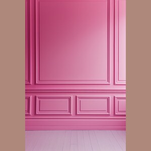 Pink Panel Wall Digital Backdrop Set, Maternity Backdrop Overlays ...