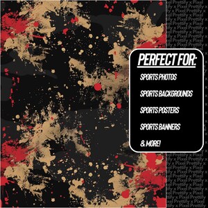 Paint Splatter Sport Backdrops Soccer, Football, Basketball, Baseball ...