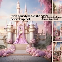 Castle Backdrop - Etsy